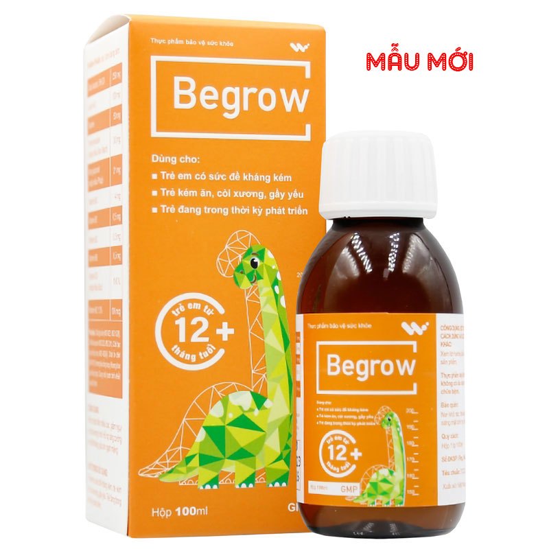 Begrow, Support Height Development, Increase Resistance (100ml Bottle ...