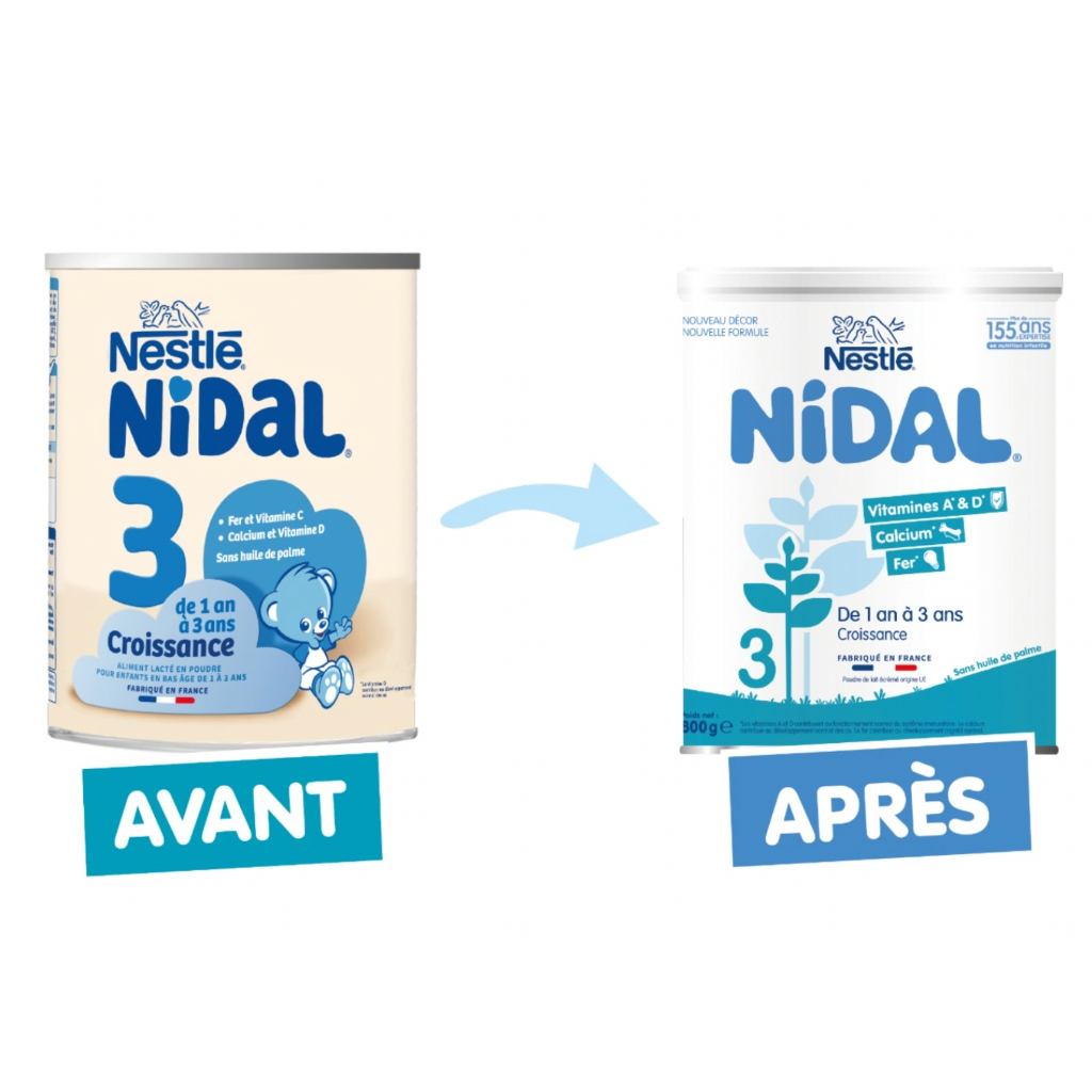 [NEW Model-date 2026] French domestic Nestle Nidal formula milk No. 1 ...