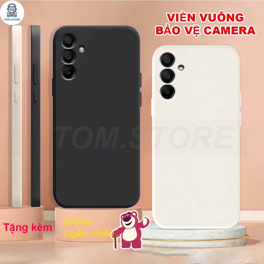 Samsung A05S / A15 5G / A25 5G / A35 5G / A55 5G TPU square edge camera ...