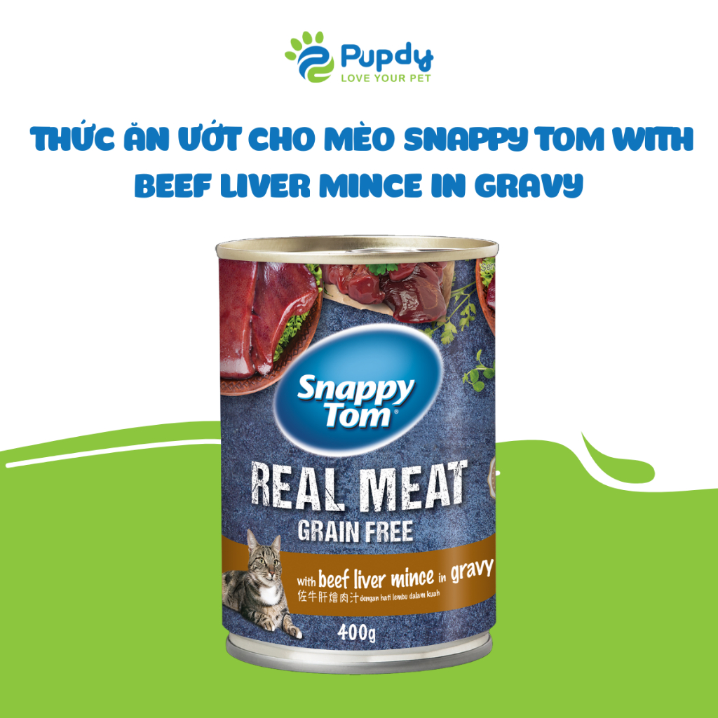 Snappy Tom wet cat food can 400g | Shopee Malaysia