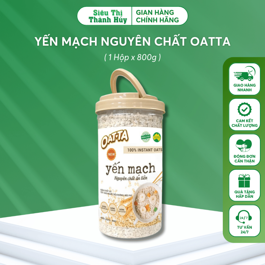 Oatta Pure Oats Help Supplement Fiber and Provide Nutrients for the ...