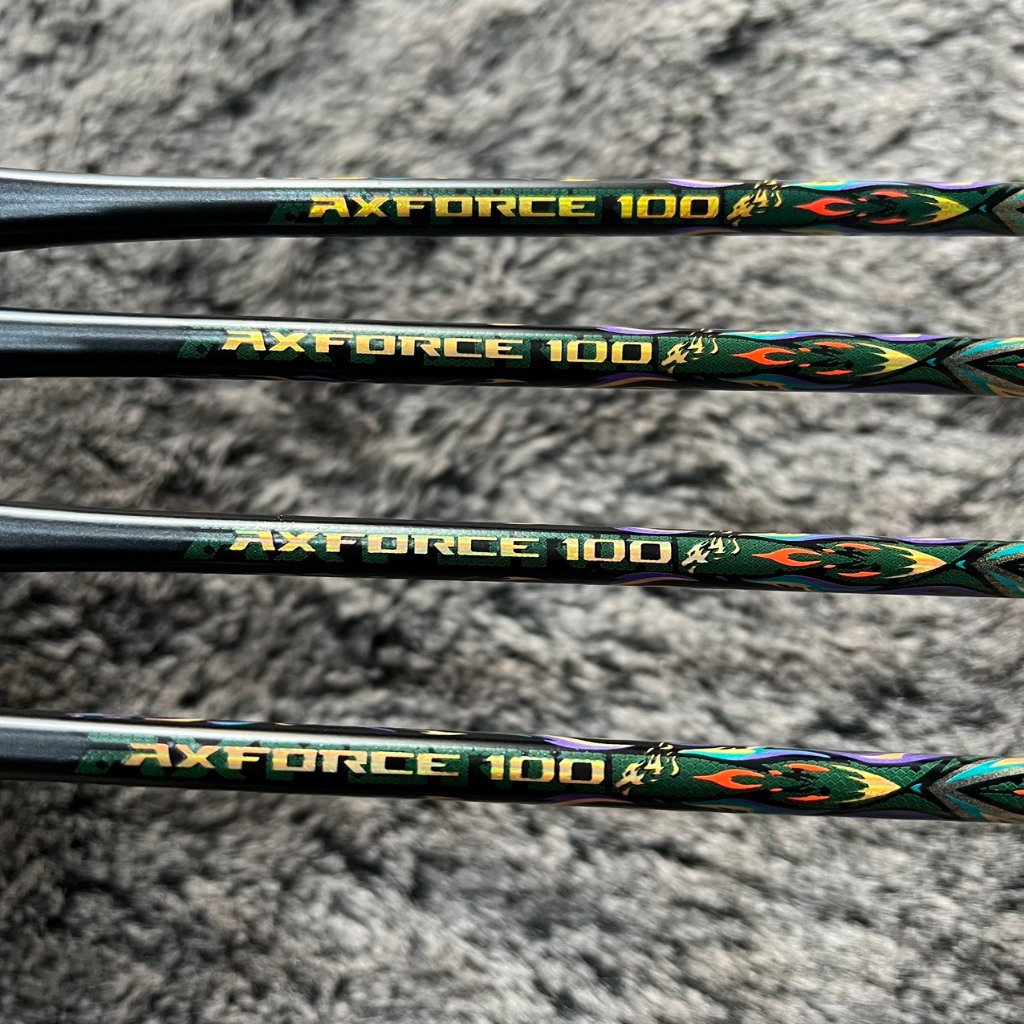 Axforce 100 Unicorn Badminton Racket with pre-tensioned carbon frame ...