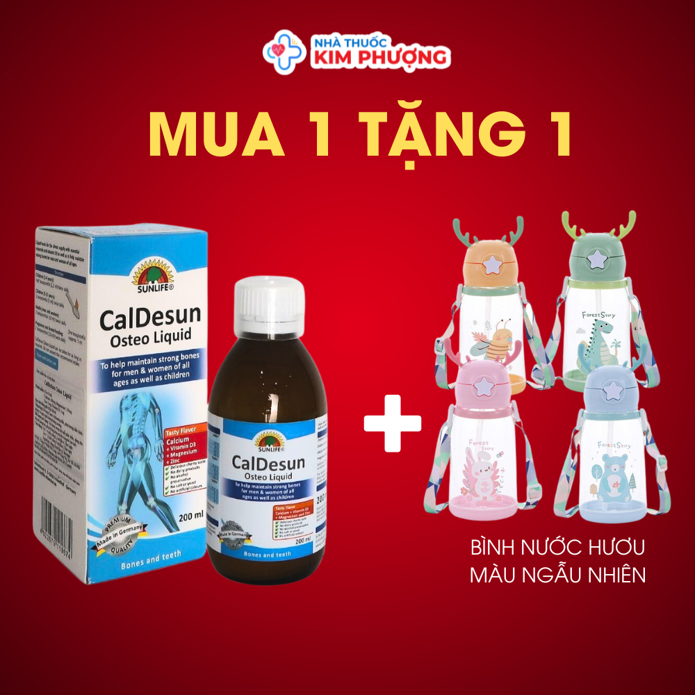 Caldesun Osteo liquid calcium D3 zinc syrup imported from Germany helps ...