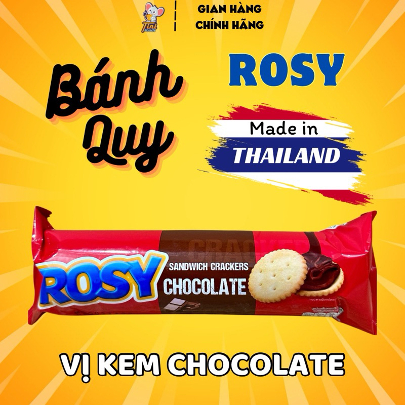 Rosy Thai Ice Cream Cookies CHOCOLATE Flavor (100g Pack) | Shopee Malaysia