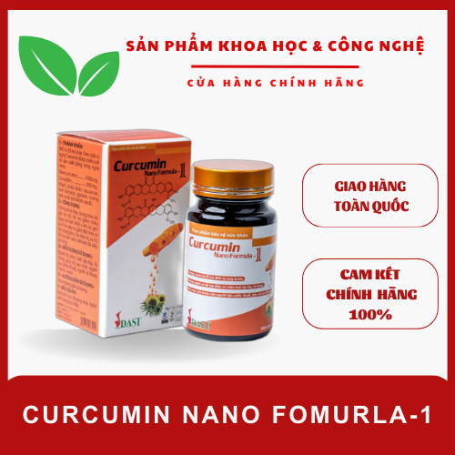 [ Genuine ] Curcumin Nano Formula 1 Reduces stomach ulcers - Product of ...