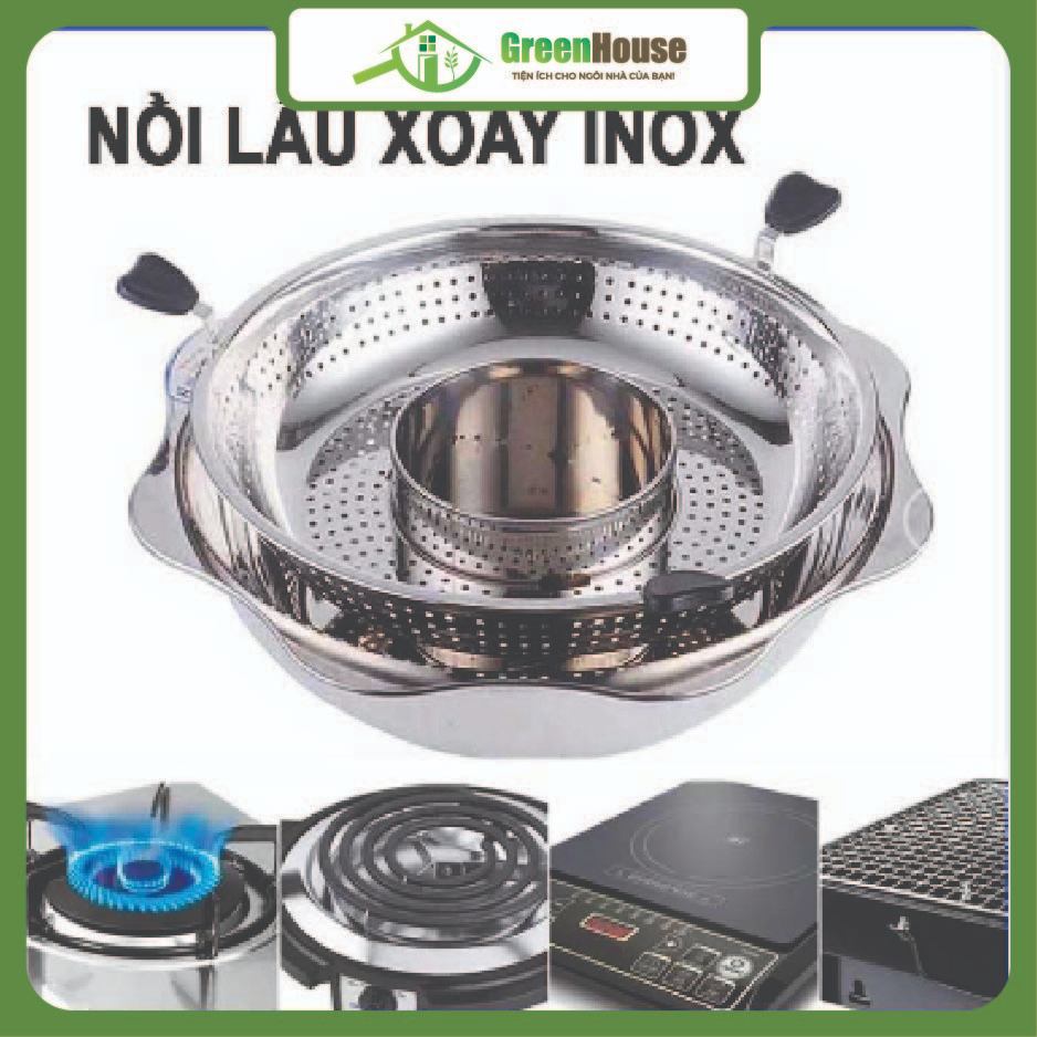 2-storey Rotating Hot Pot, High-Grade Korean Multi-Purpose Hot Pot For ...