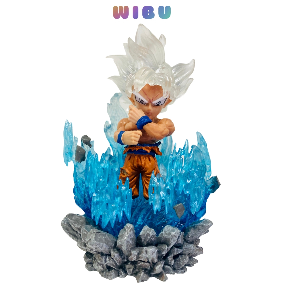 Dragon Ball SonGoku infinity instinct model, with led 11cm high Dragon ...