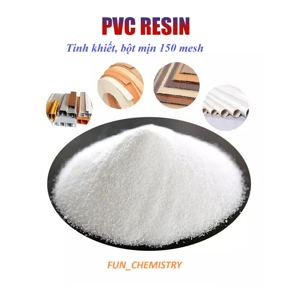 PVC resin powder (PVC resin) - pure plastic powder, fine particle size ...