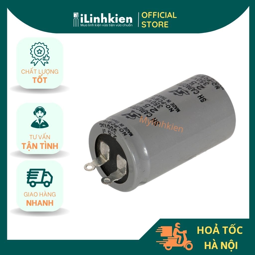 Fan Capacitor 2.5uF 3.5uF 4uF Voltage 350VAC High Quality Ceiling Fan ...