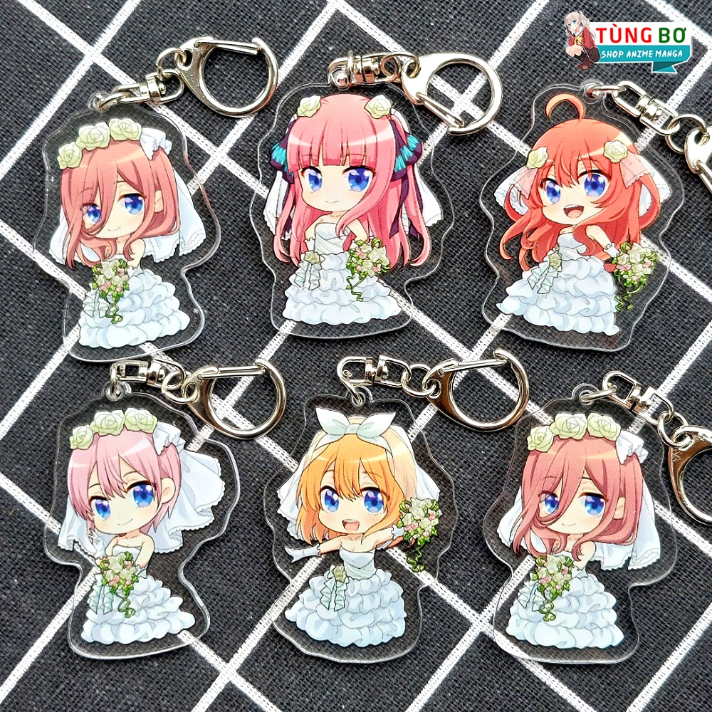 Gotoubun no Hanayome Anime Keychain (Bride) | Shopee Malaysia