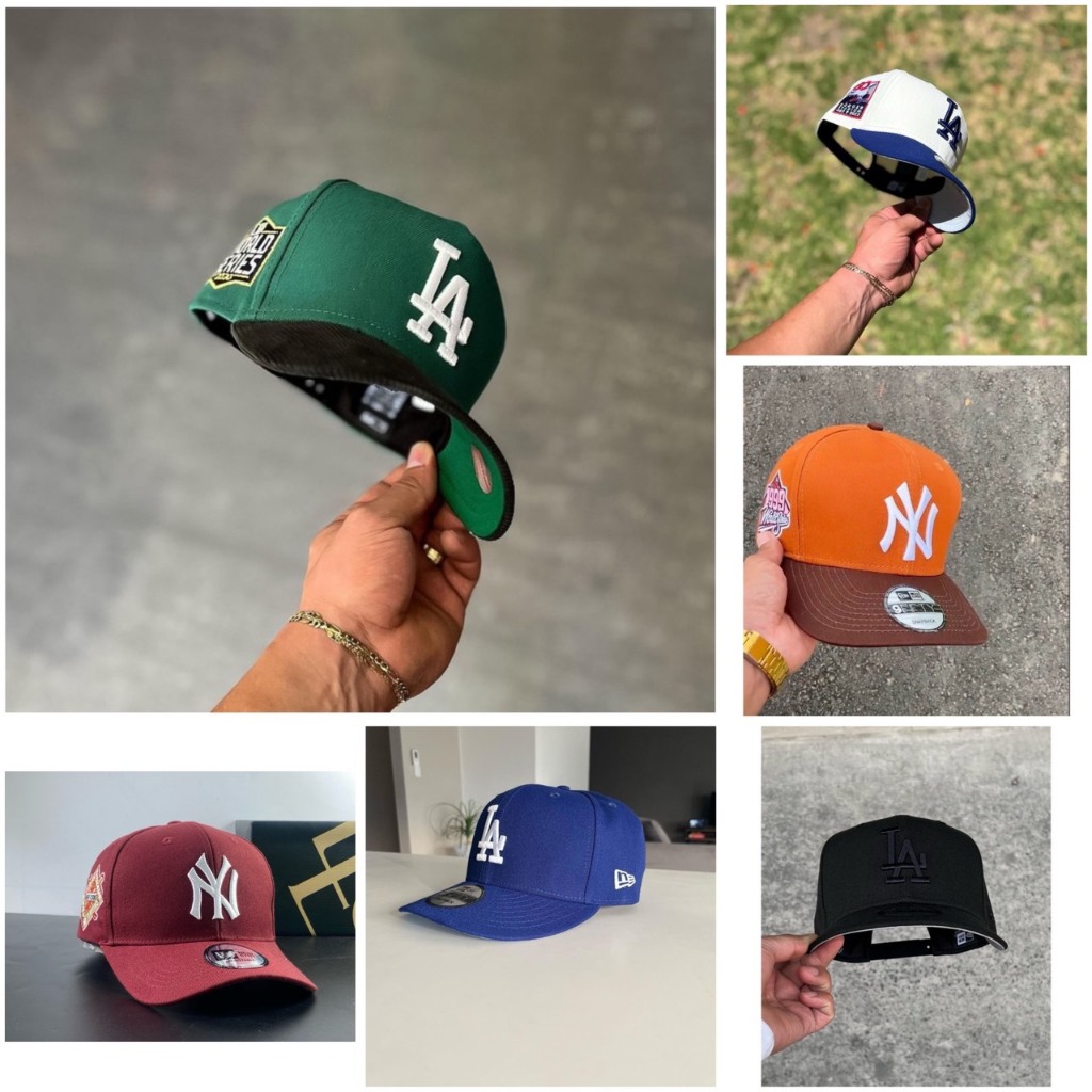 Cap - Baseball cap with color combination L/A - N/Y full Ml-b European ...