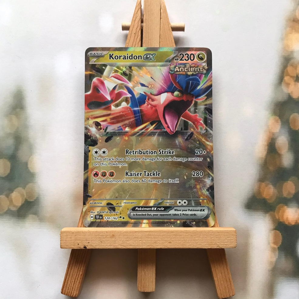 Koraidon ex 120/162 Pokemon Picture Card - Scarlet & Violet: Temporal ...