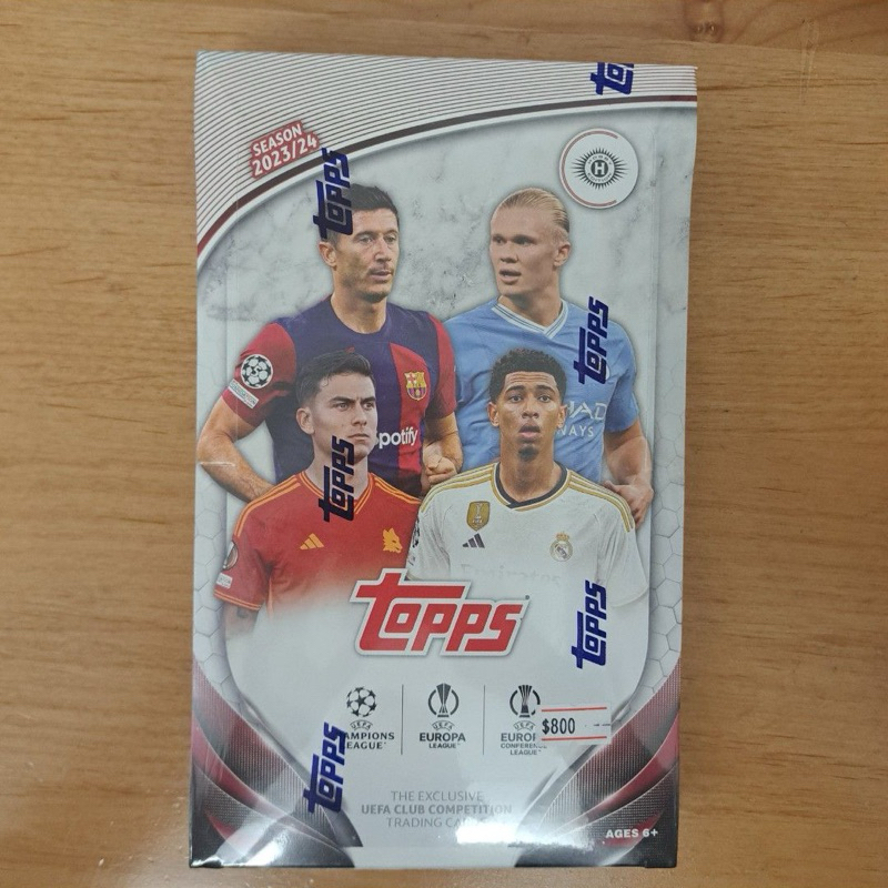 Topps UEFA COMPETITION HOBBY BOX 2024 soccer card BOX (HOT ITEM ...