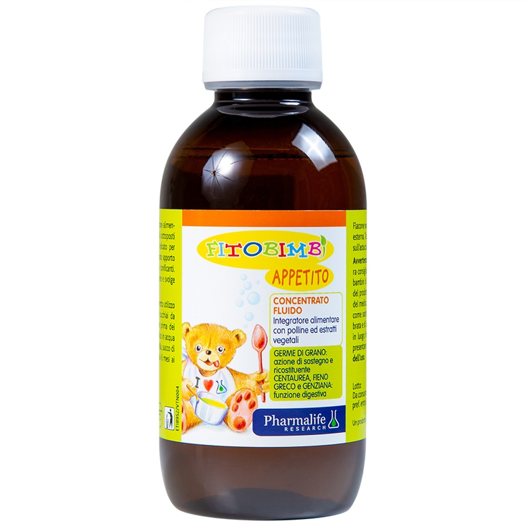 Fitobimbi Appetito - Delicious 3-action syrup for babies (200ml bottle ...