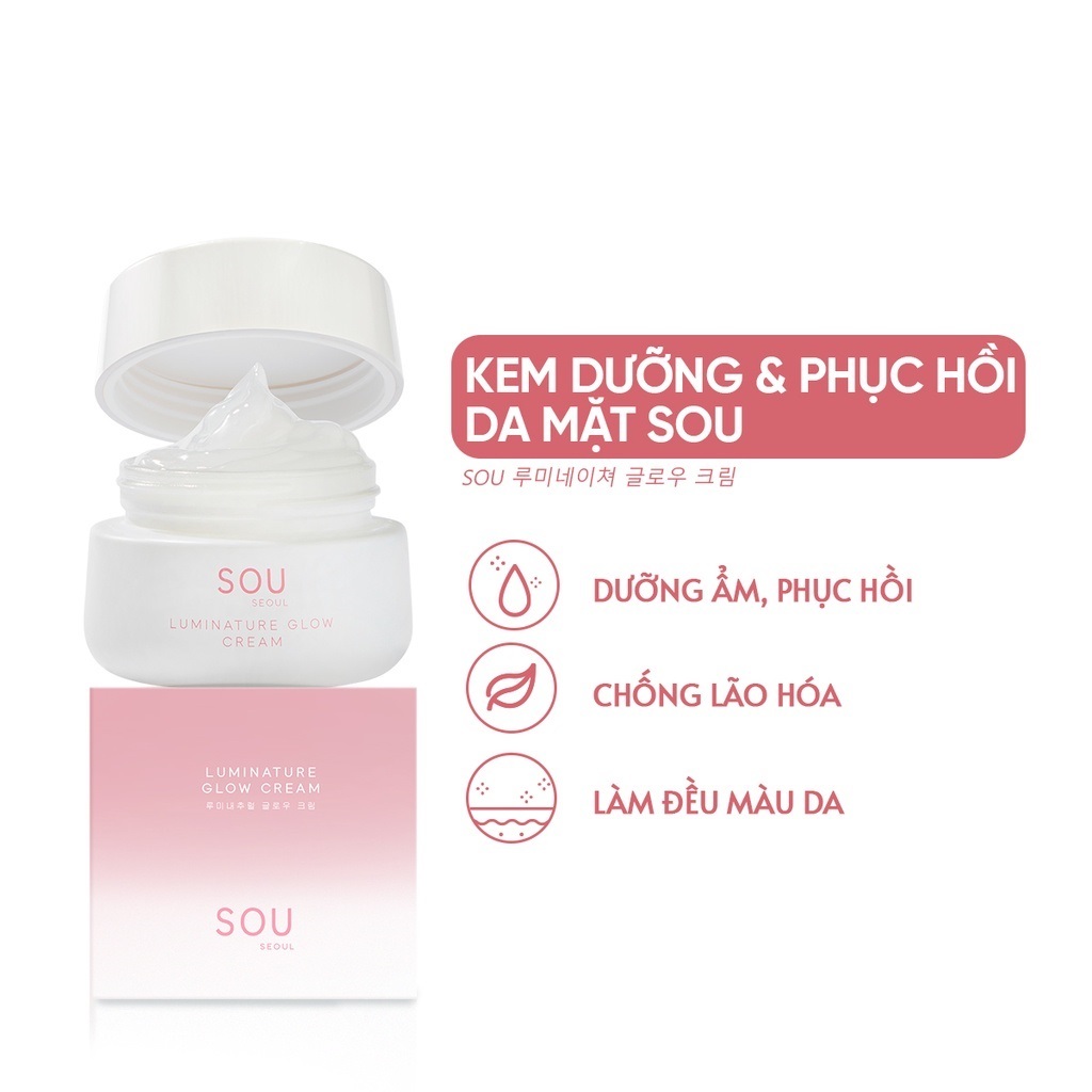 [HSD January 5, 2025] SOU Skin Brightening Cream - SOU Luminature Glow ...