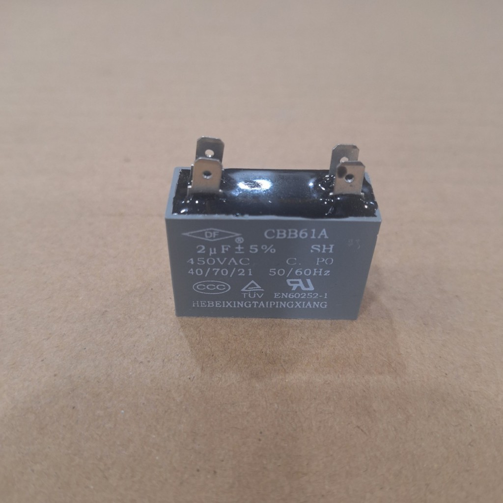 4-pin Fan Capacitor Plug Types 1mf - 2mf - 2.5mf - 3mf- 4mf-5mf ...