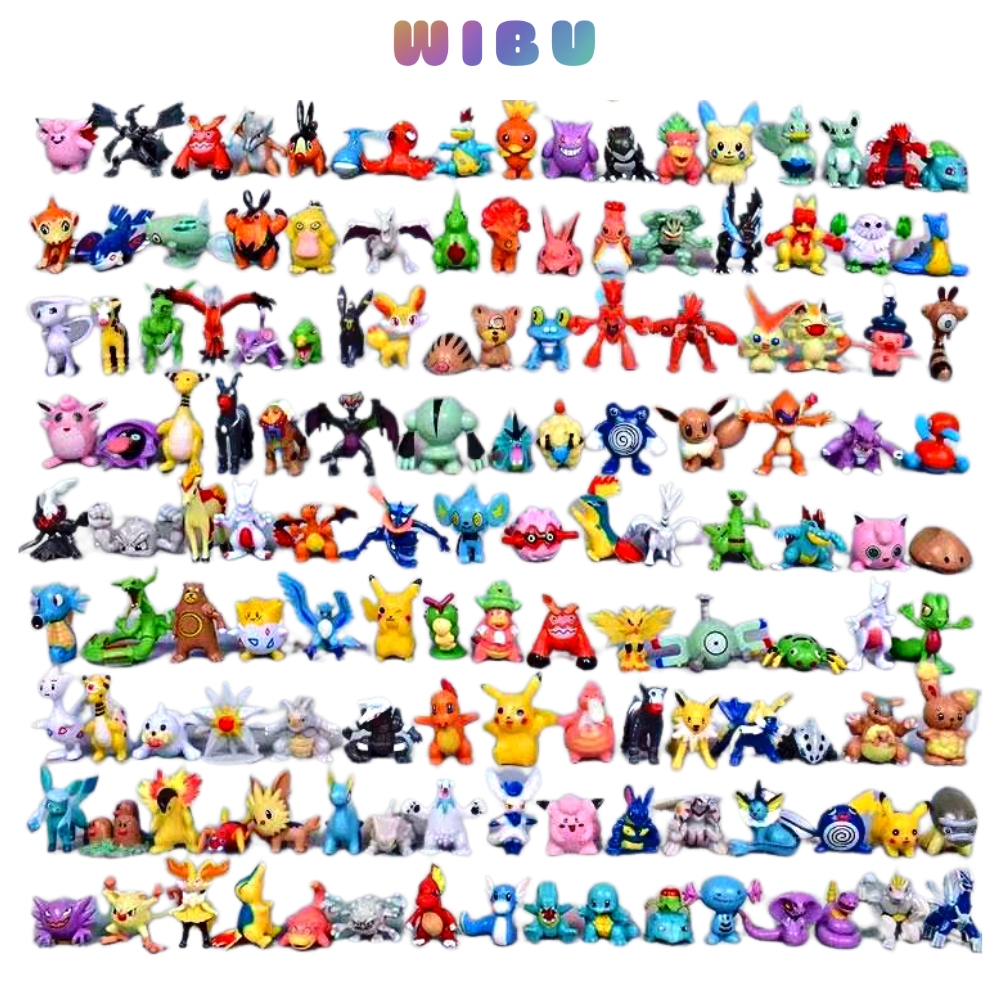 Pokemon Model Odd 1 random model in 144 small / large Pokemon models ...
