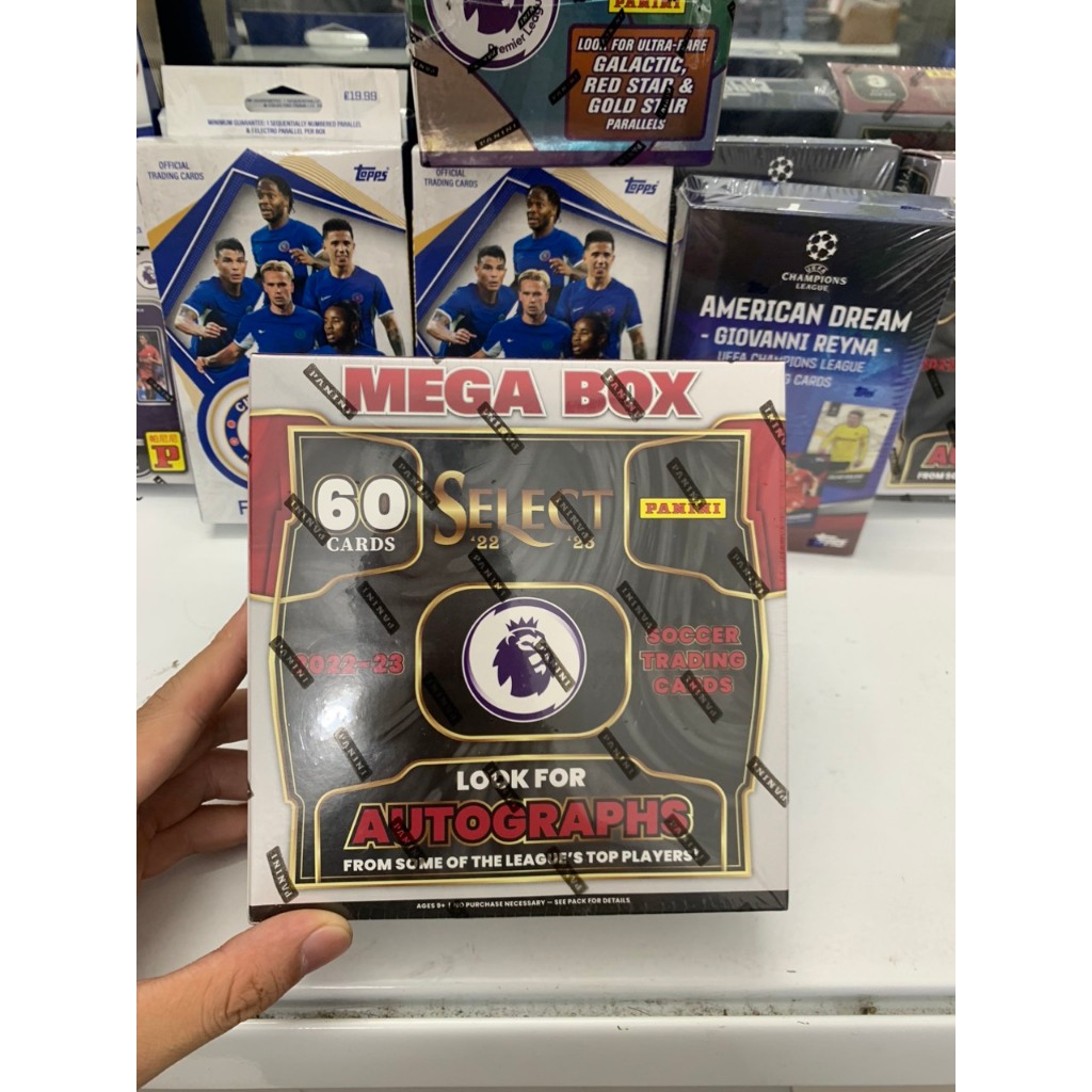 Panini Select EPL Mega Box 2022 / 23 soccer card Box | Shopee Malaysia