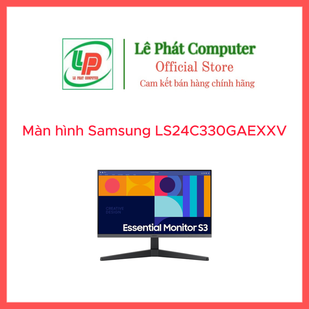 Samsung LS24C330GAEXXV Monitor (23.8inch/IPS/FHD/100hz/4ms) - Genuine ...