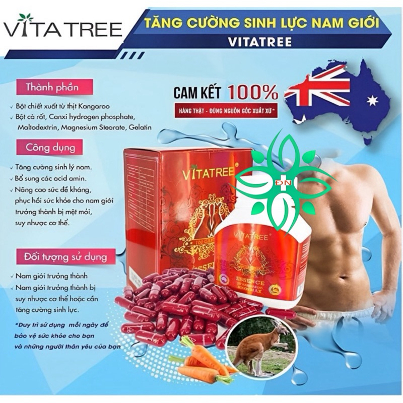 Vitatree ESSENCE OF Kangaroo Kidney Supplements, Physiological ...
