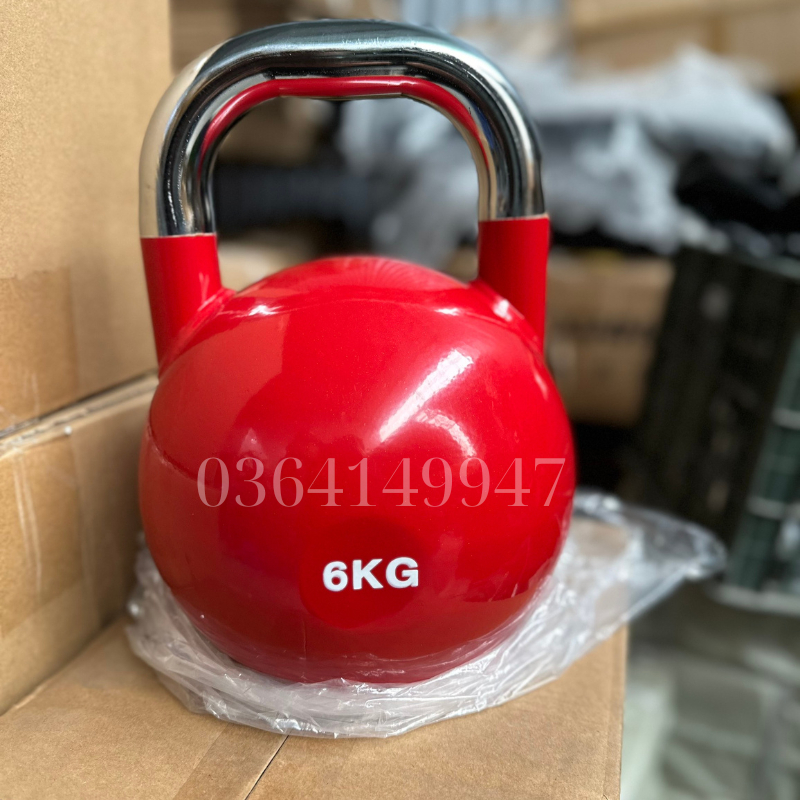 6kg Kettlebell, High Quality Large Model Lime Kettlebell, Anti-rust ...