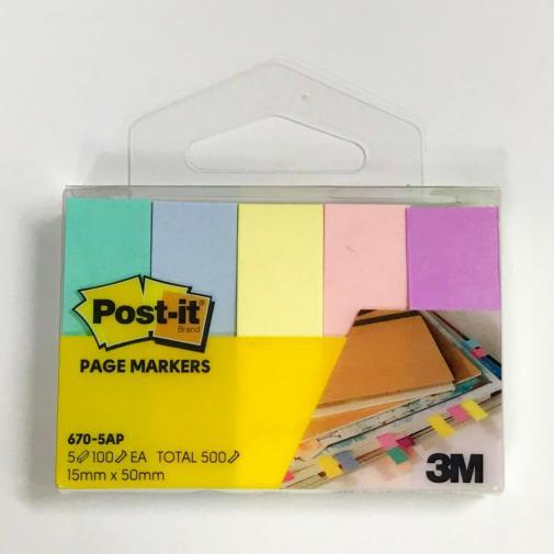 5-color Post-it Note Paper 670-5AP | Shopee Malaysia