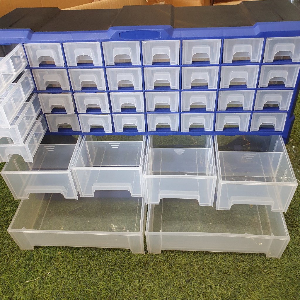 Workpro WP 38-compartment tool box made of high-quality PP ...