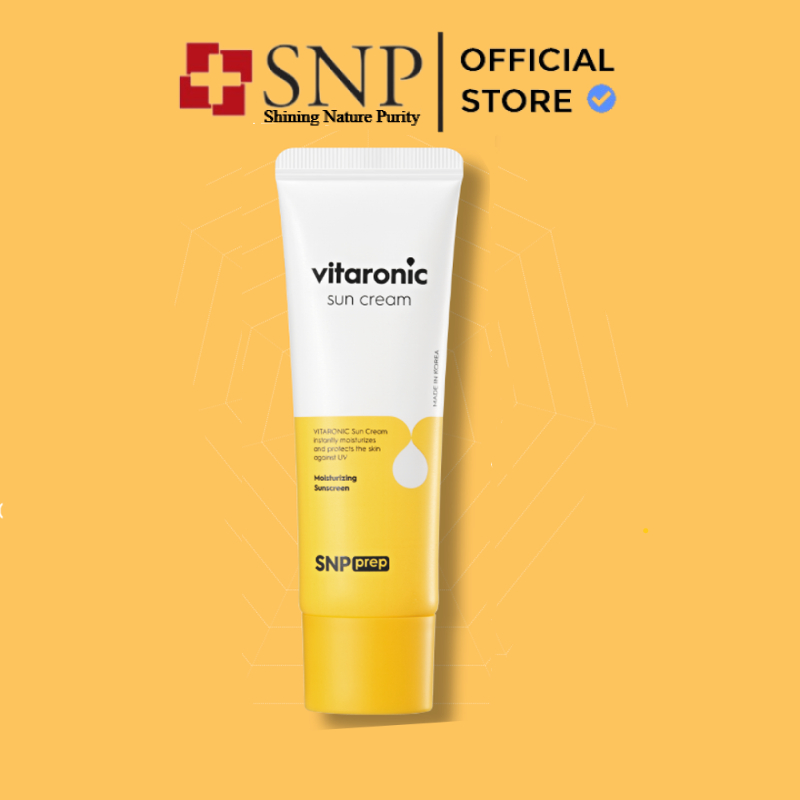 Snp Prep Vitaronic Sun Cream Whitening Moisturizing Sunscreen SPF 50 ...