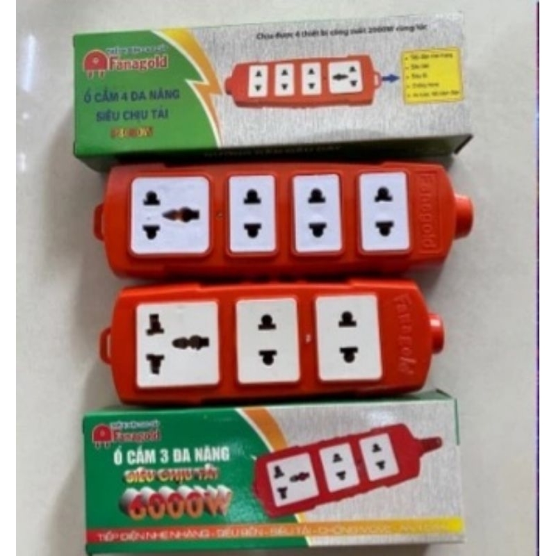 Genuine High-End 8000W Fanagold Super Load Power Socket, 3-4-Hole ...