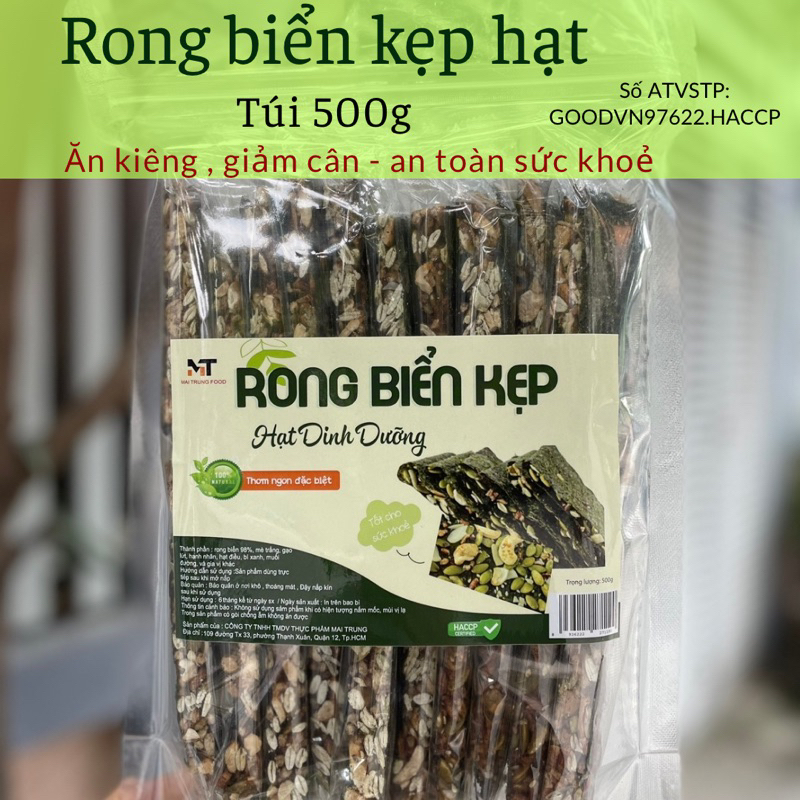 Premium Nutritional Seaweed Bag 500g - MT FOOD | Shopee Malaysia