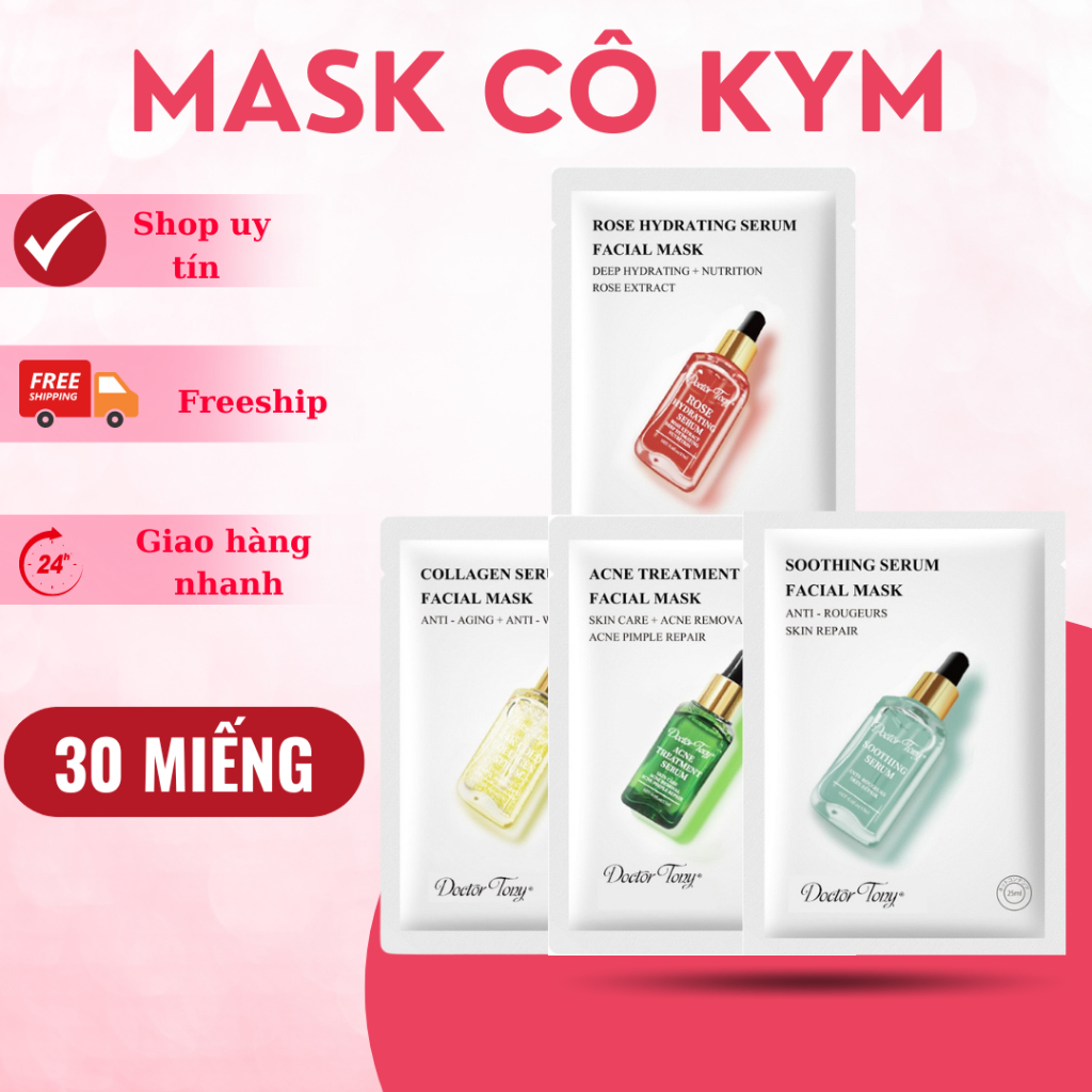 Doctor Tony Mask Rich in Collagen and Vitamin C for Skin Whitening 25ml ...