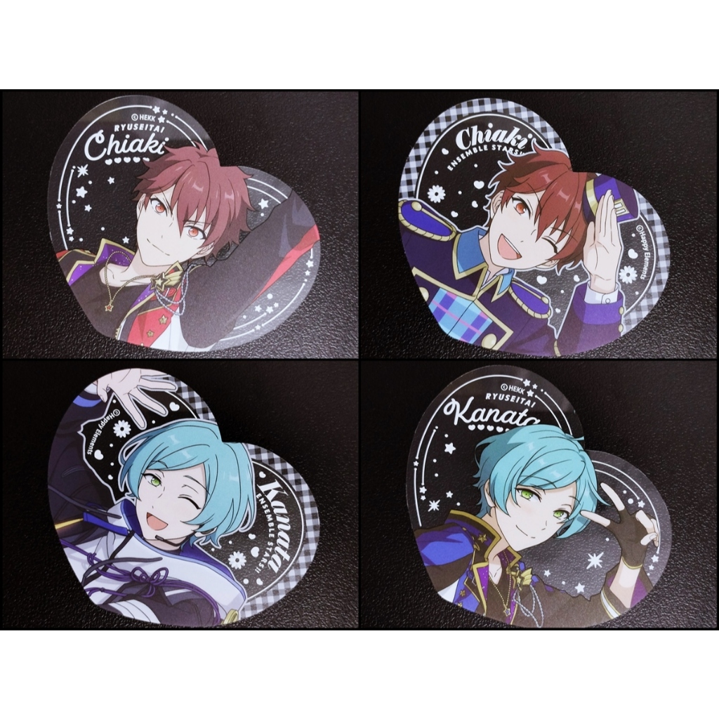 Compilation of Clear hearts of Ryuseitai group from Official Ensemble ...