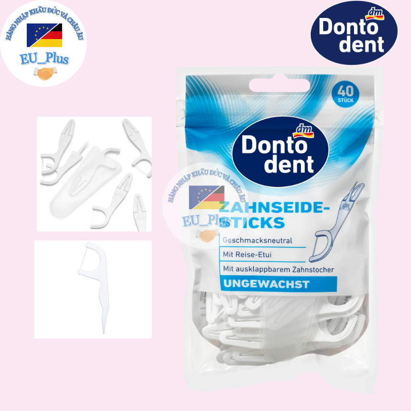 Dontodent Floss Bag Of 40 (Germany) | Shopee Malaysia
