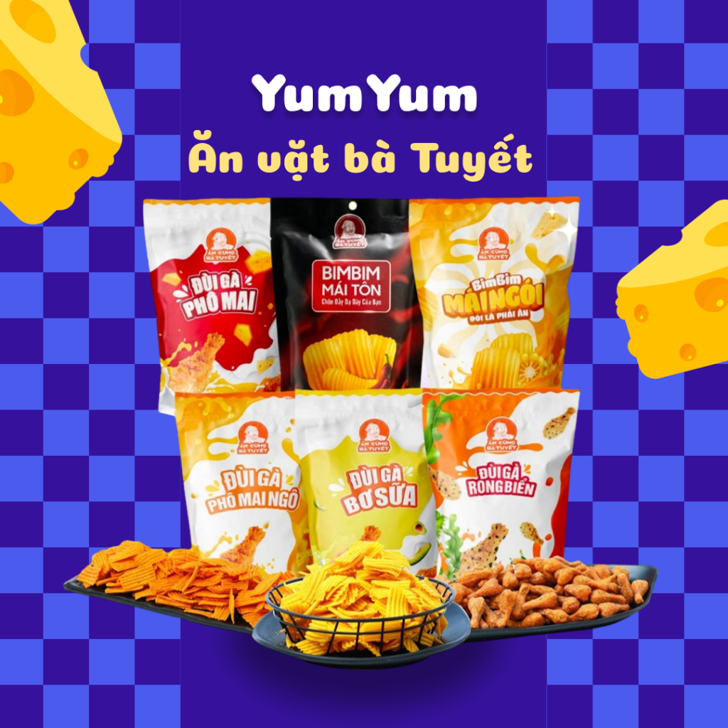 [Genuine] Ba Tuyet Snack 52g Pack, Bimbim Types Of Seaweed / Cheese ...