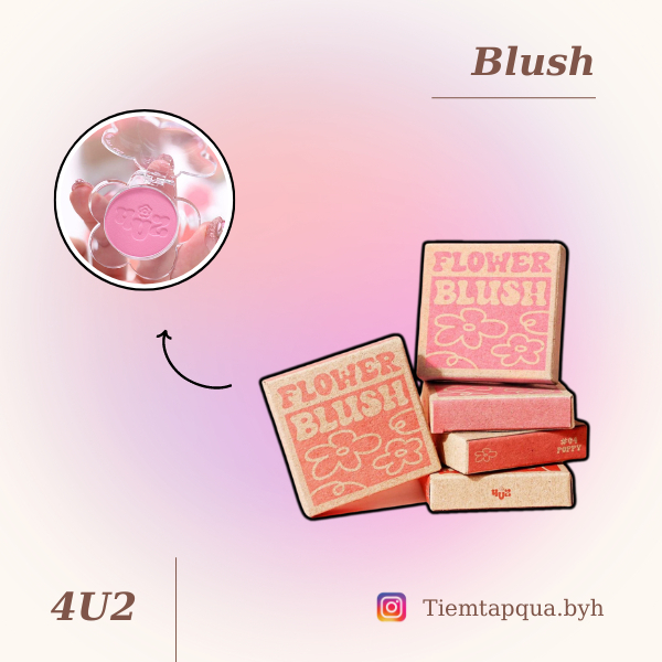 Blush 4U2 FLOWER BLUSH / SHIMMER / MATTE | | Shopee Malaysia