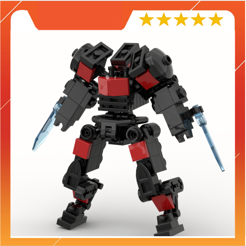 Moc Robot Mech Assassin assembly toy | Shopee Malaysia