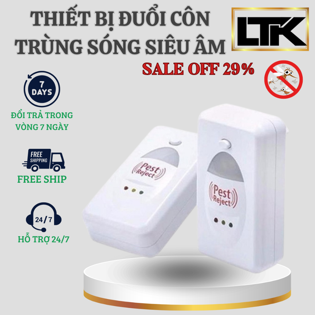 Pestic Repellent Device Safe Non-Toxic Pest Reject Ultrasound Safe For ...