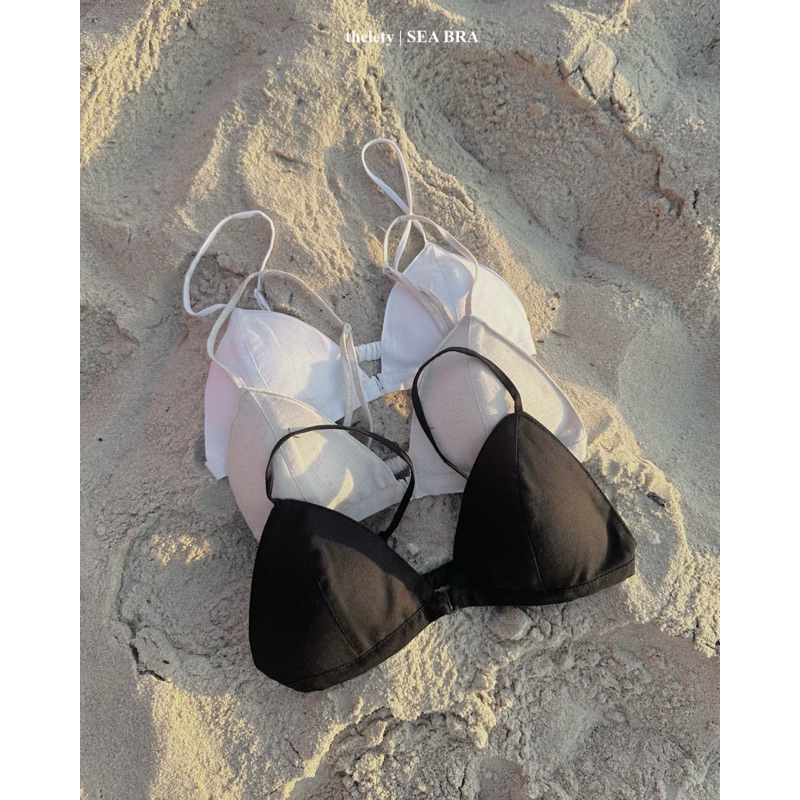 Sea BRA Linen BRA | Thelety | Shopee Malaysia