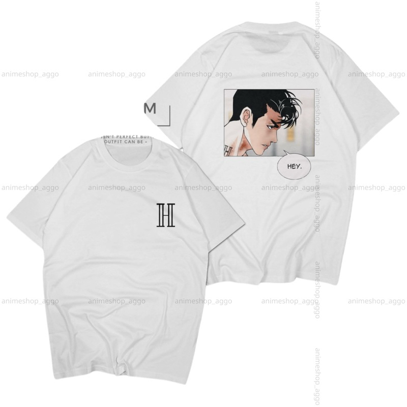 Hostel Chae Wonseok Lookism half-sleeved T-shirt for men and women in ...