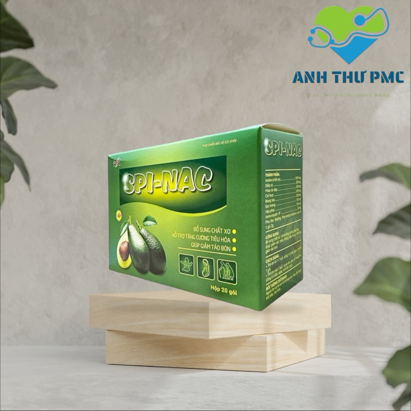 Spi-nac Fobe Drink Pack Supplements Fiber, Reduces Constipation, Supports Symptoms of ...