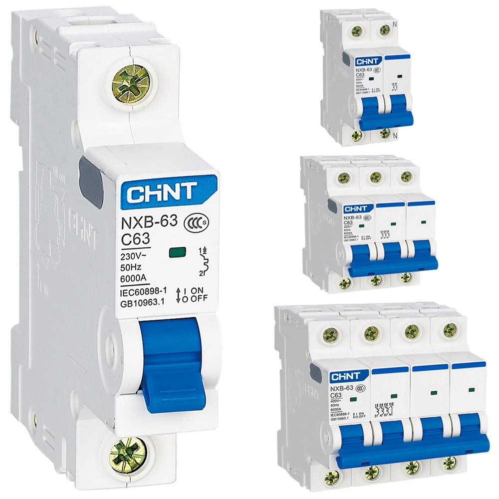 Cb double circuit breaker 2P Chint NXB 2P | Shopee Malaysia