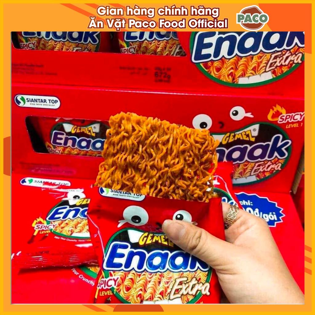 ENAAK EXTRA CHICKEN NOODLES SPIRITY RED PACKAGE LEVEL 1 KOREAN PACKAGE ...