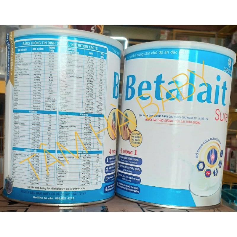 Betalait Sure Powdered Milk Powder 900g Box (Mom And Baby shop THM ...