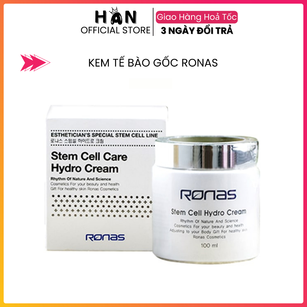 Ronas Stem Cell Hydro Cream Korean Genuine Stem Cell Hydro Cream 100ml ...