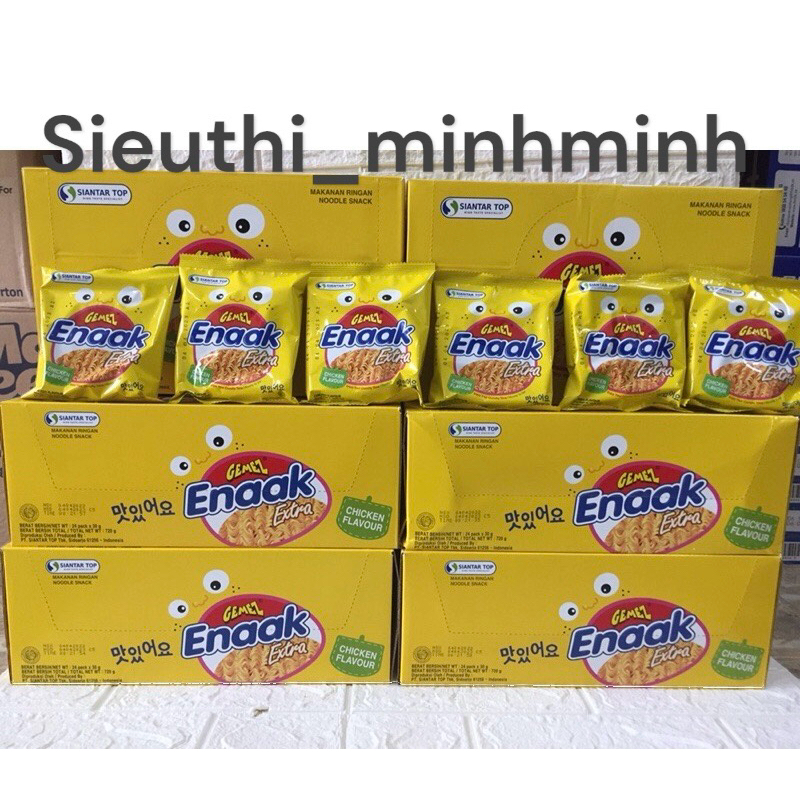Enaak Instant Noodles 24 Packs x 30g | Shopee Malaysia