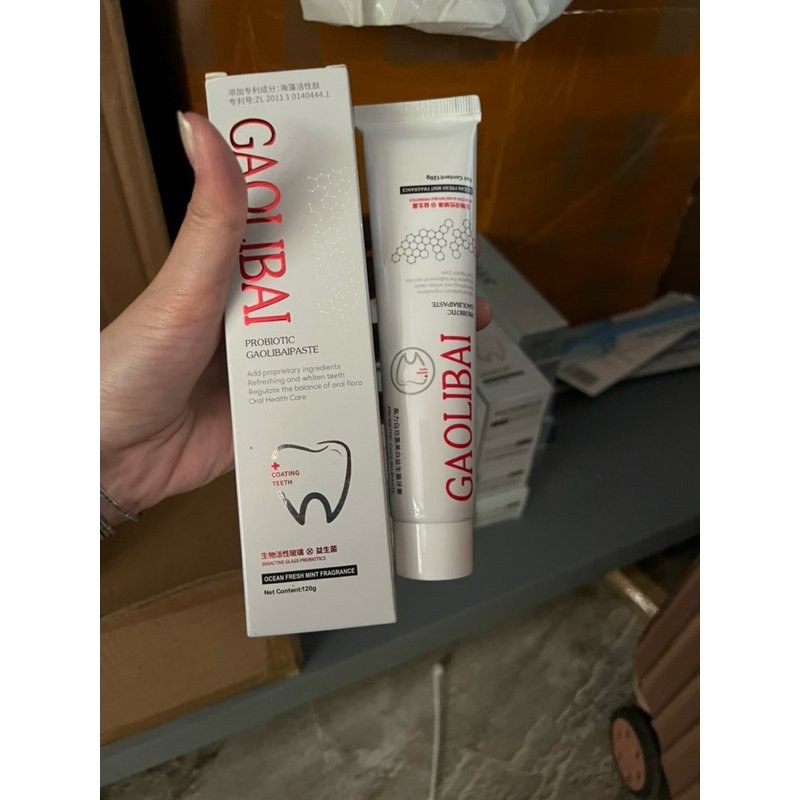 Gaolibai Whitening Toothpaste Contains Probiotics 120gr | Shopee Malaysia