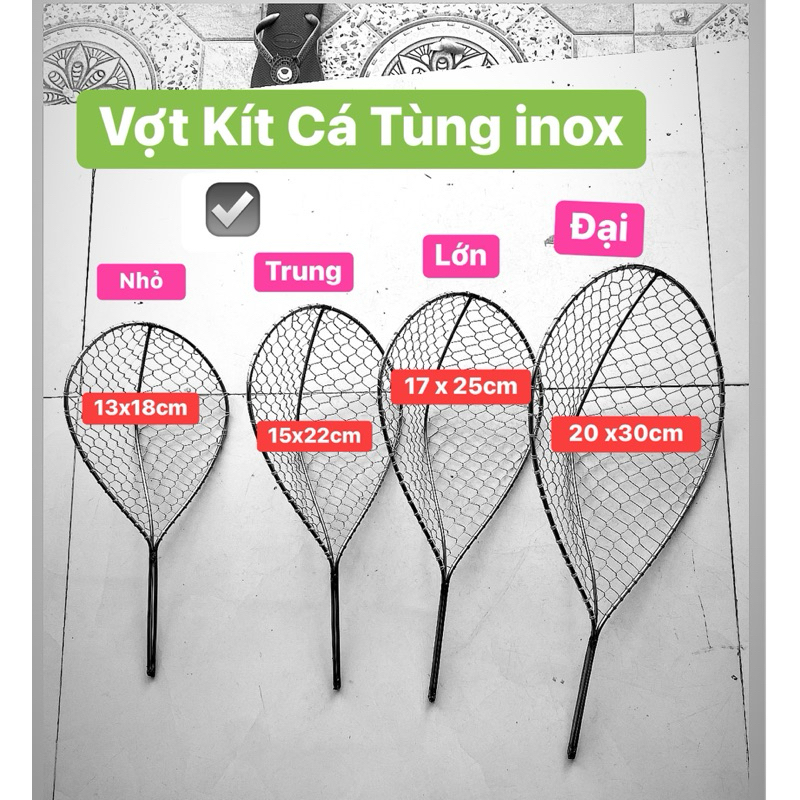 Stainless steel fish kit racket, racket with stainless steel parts and ...