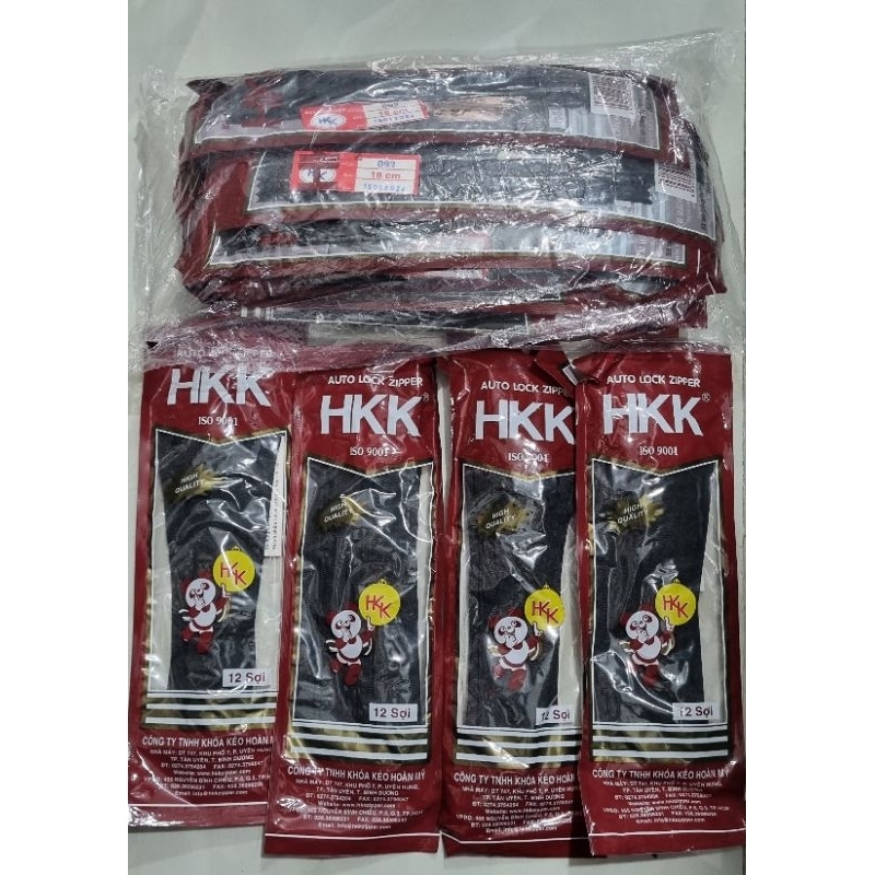 HKK Red Bear trouser zipper 18cm - High durability, smooth pulling ...