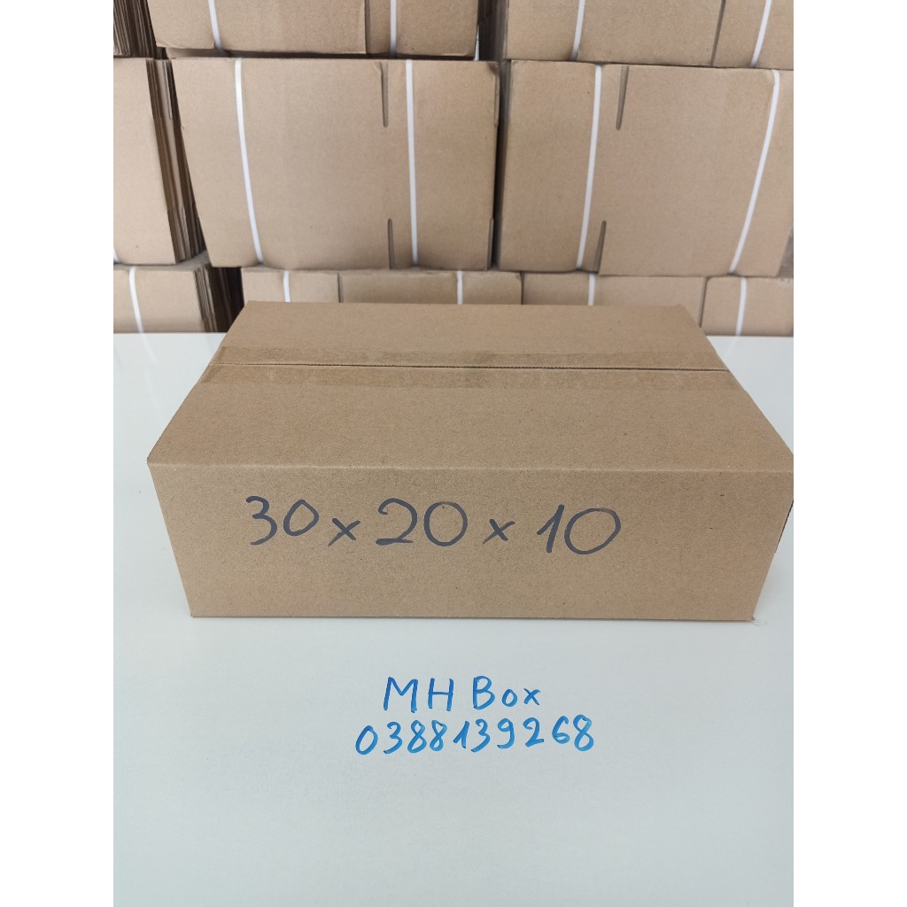 30x20x10 Combo 100 Carton Boxes Ship COD 3 Layers B Brown Face | Shopee ...