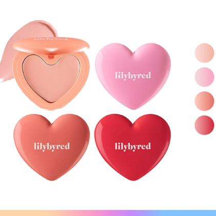 Lilybyred Korean Smooth, Beautiful Luv Beam Cheek Compressed Cheek ...